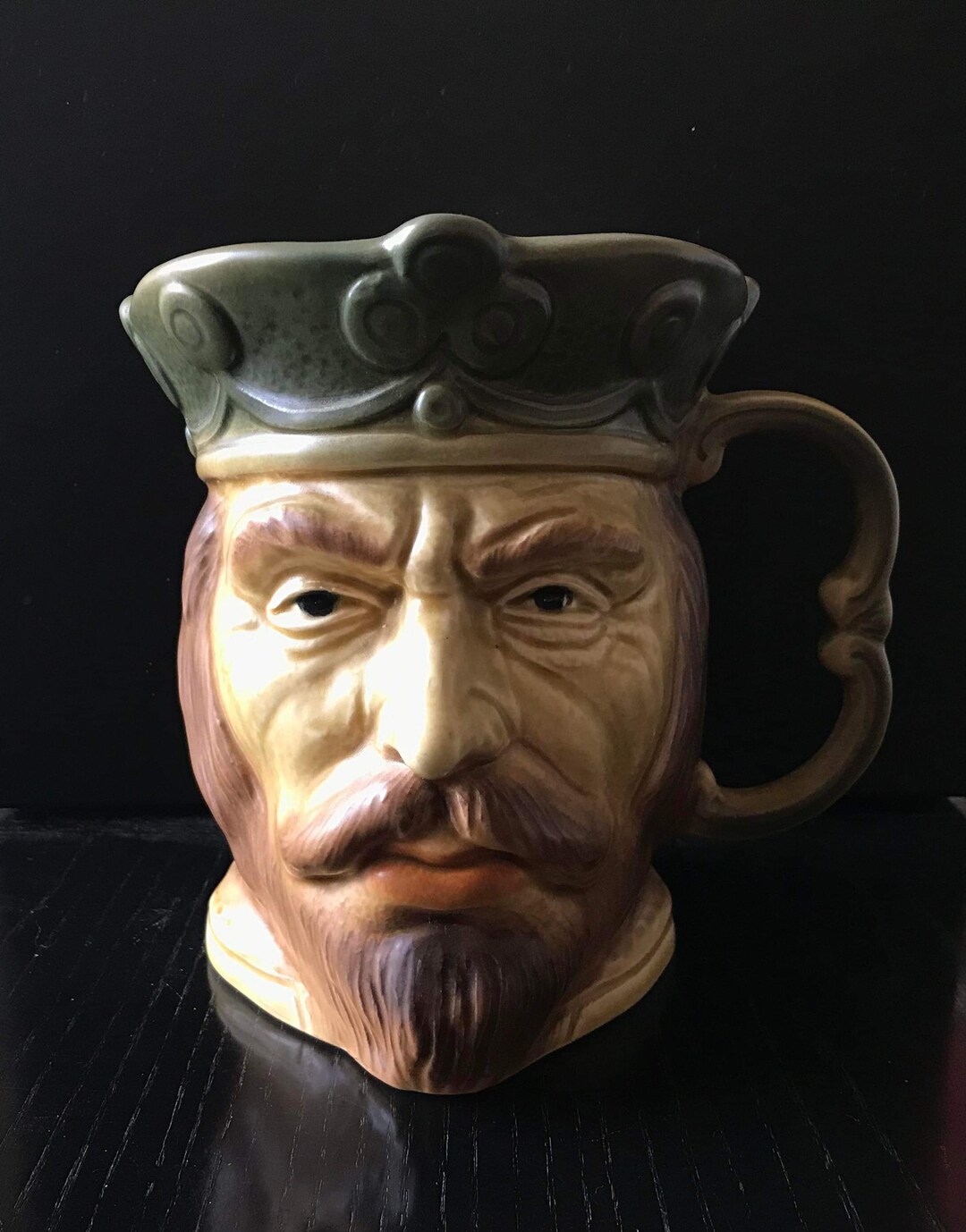 Edward 1st Kingston Pottery Character Jug - Etsy