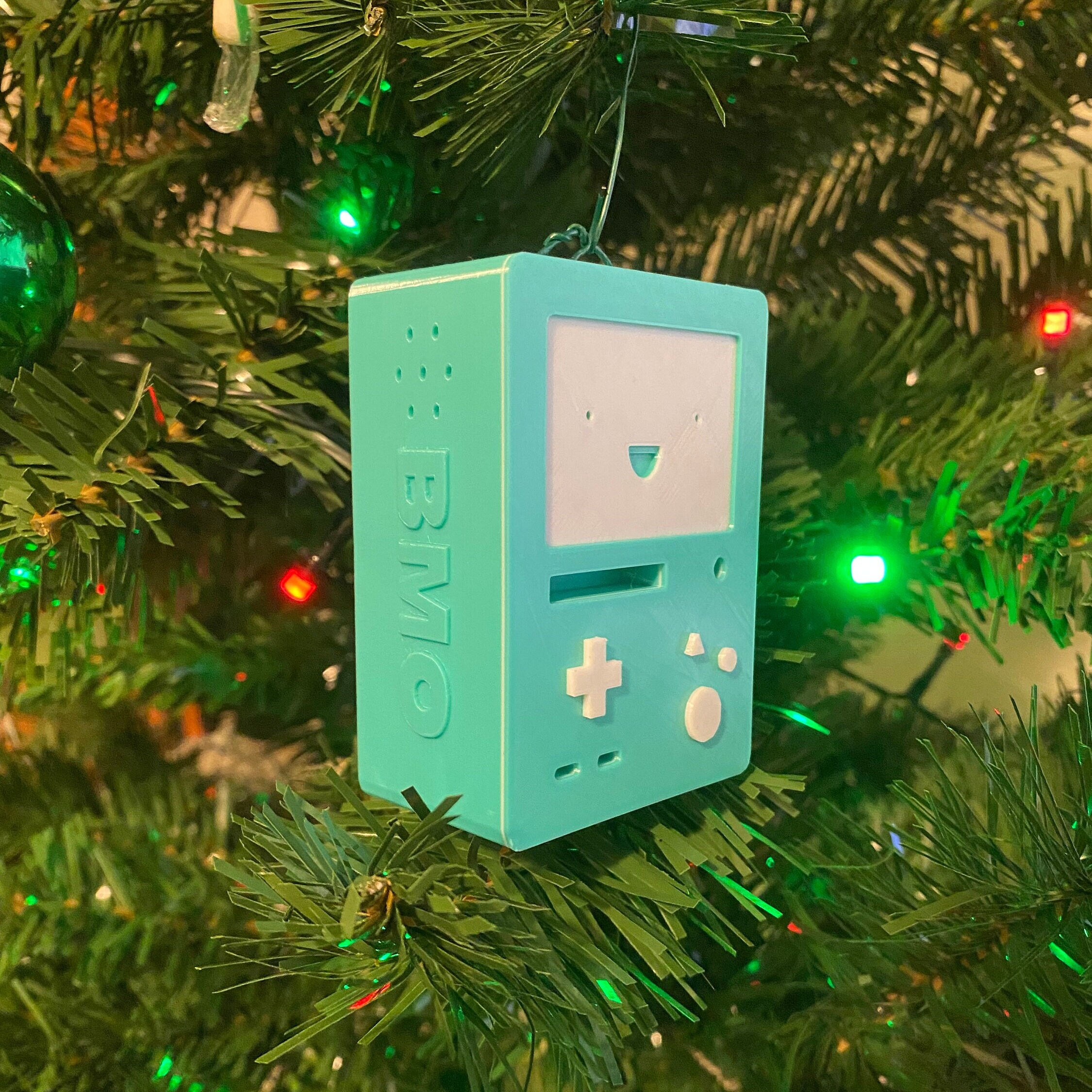 BMO Christmas Ornament for the Christmas Tree, Adventure Time Holiday ...