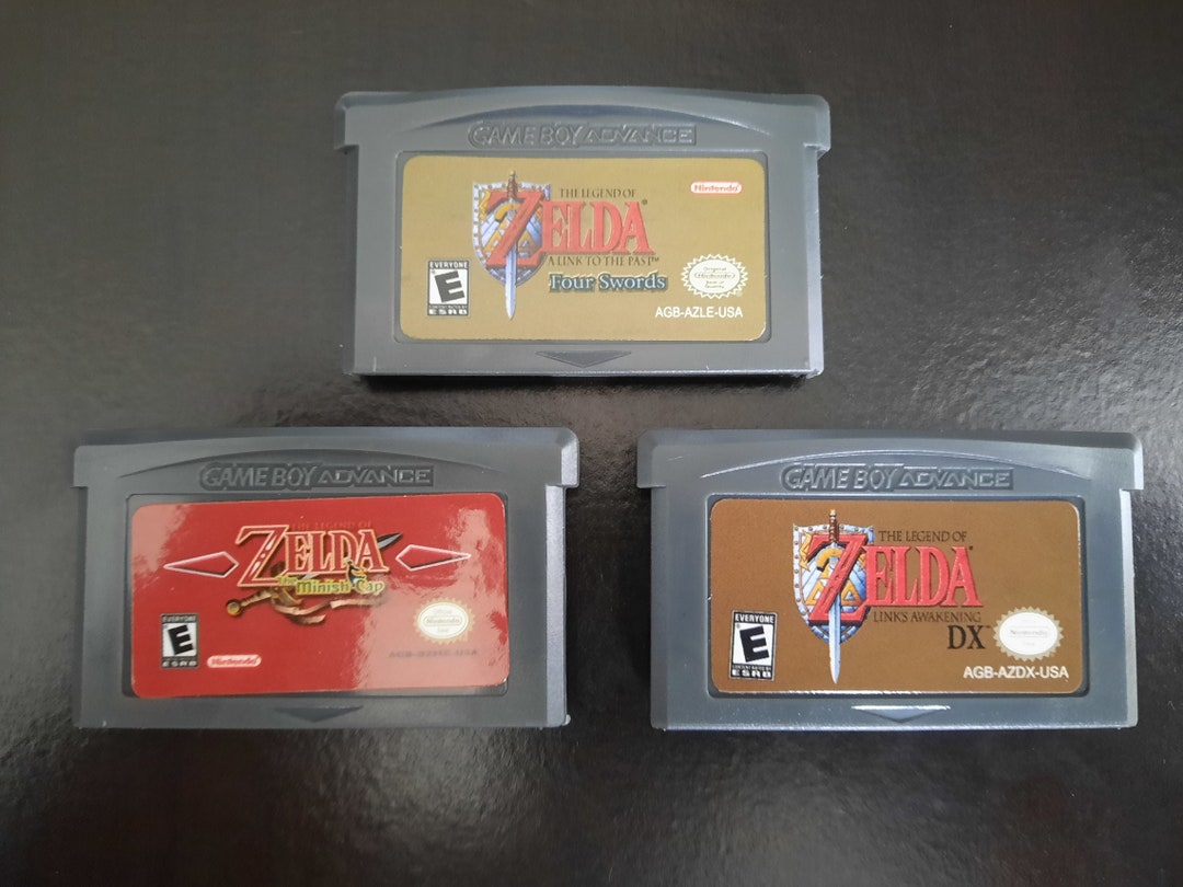 Legend of Zelda Games for the Gameboy Advance GBA - Etsy