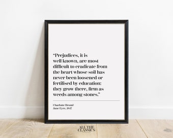 Book Quote Art Print Printable Wall Art Minimalist - Etsy