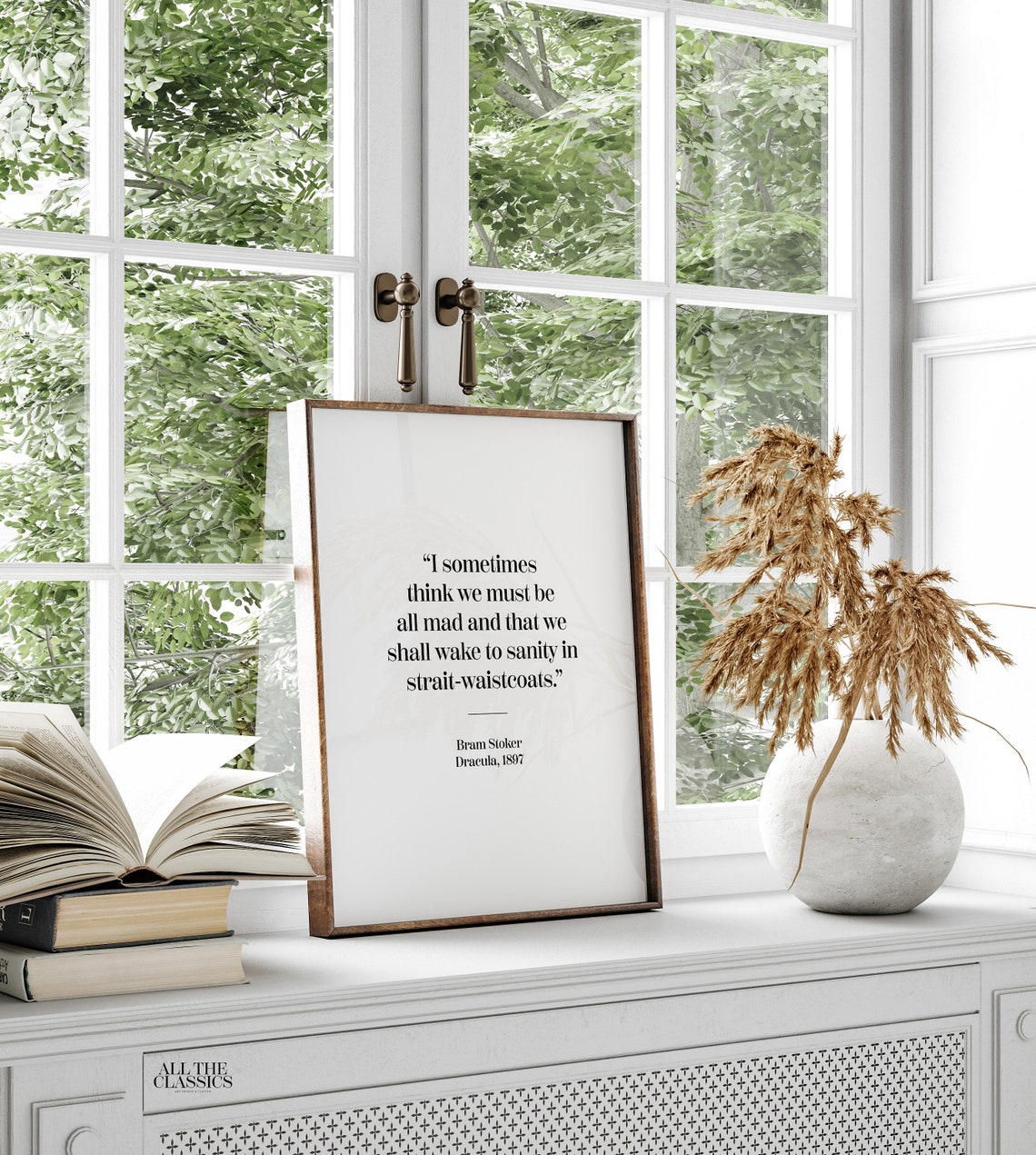 Book Quote Art Print | Printable Wall Art | Minimalist Literary Print ...