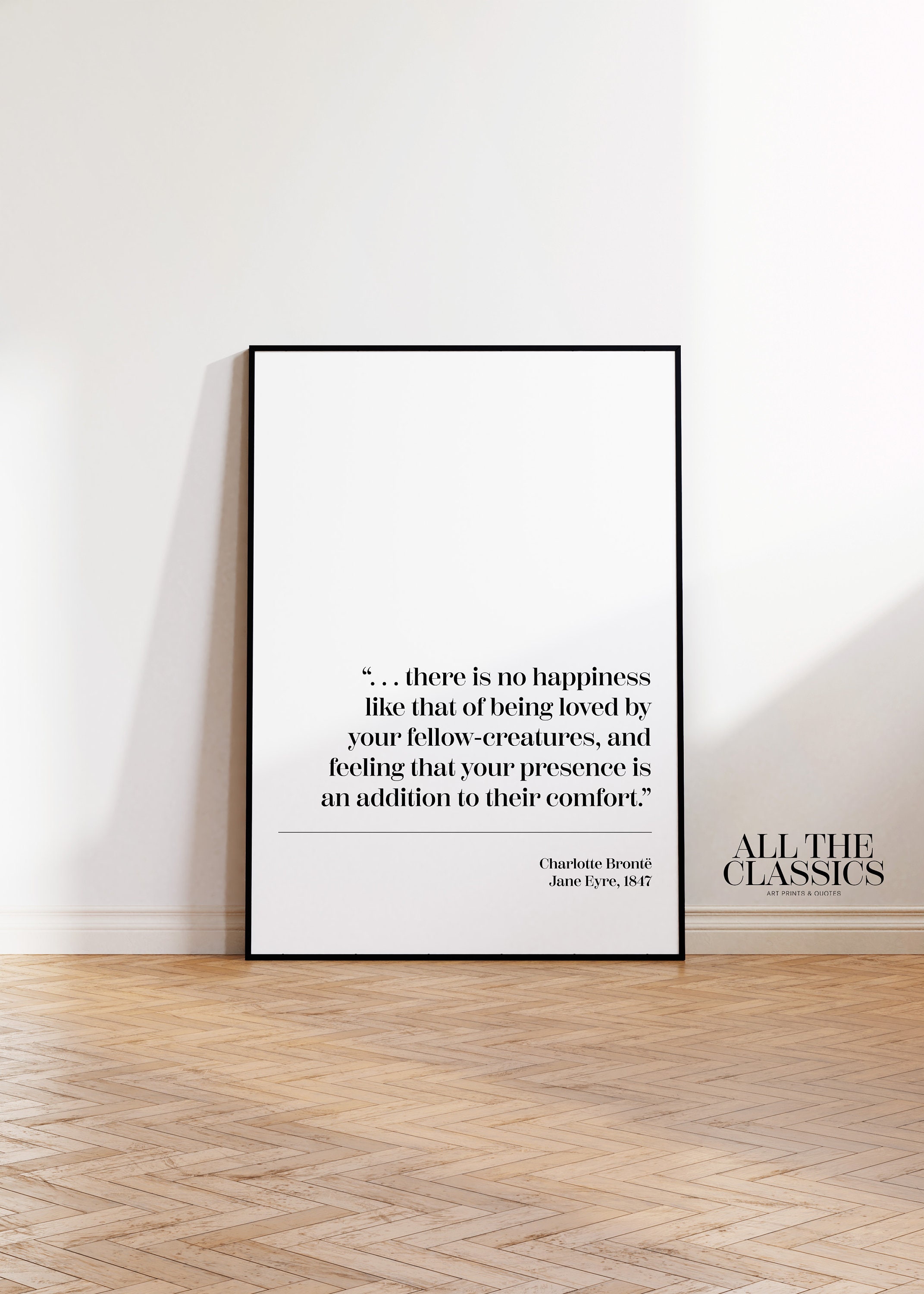 Book Quote Art Print | Printable Wall Art | Minimalist Literary Print ...