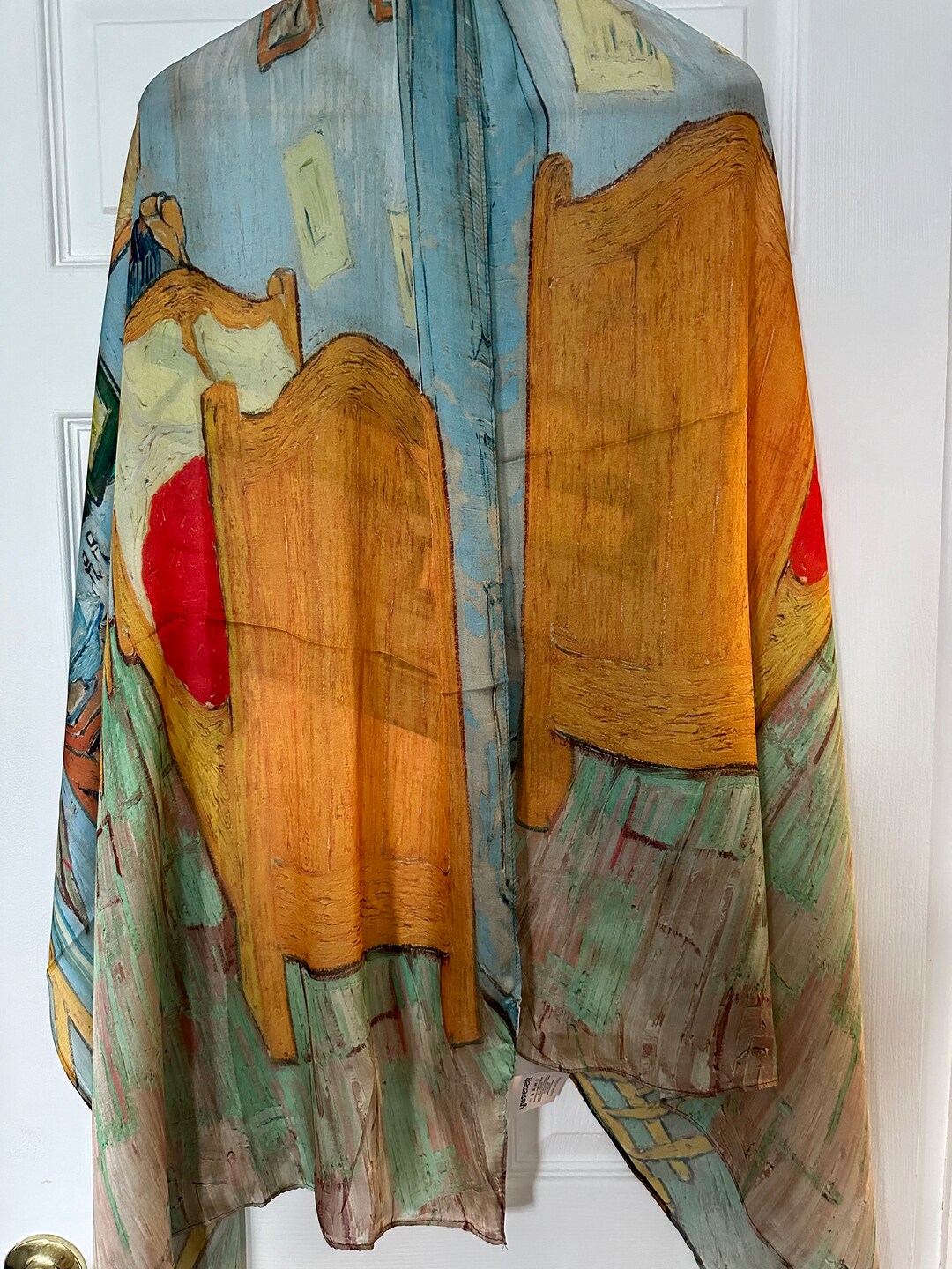 Woman Scarf, Starry Night Silky Scarf, Mothers Day Gift, Art Lovers ...