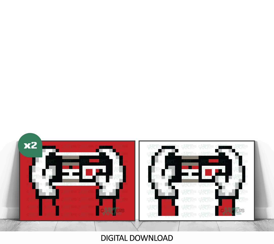 8bit Pixel Art | Retro Video Game | Game Characters Illustration ...