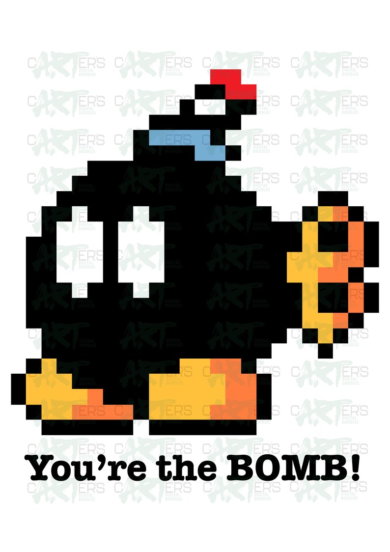 8bit Pixel Art | Retro Video Game | Valentines Day Illustration | Gamer ...