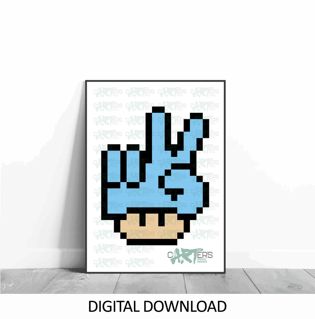 8bit Pixel Art | Retro Games | Games Room Art | Gamer Gift | Gaming ...