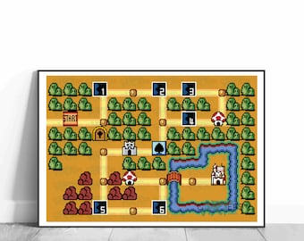 8bit Pixel Art | Retro Video Game | Arcade Machine | Gamer Gift ...