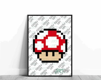 8bit Pixel Art Retro Video Game Pixel Hearts Arcade Game Lives Gaming ...