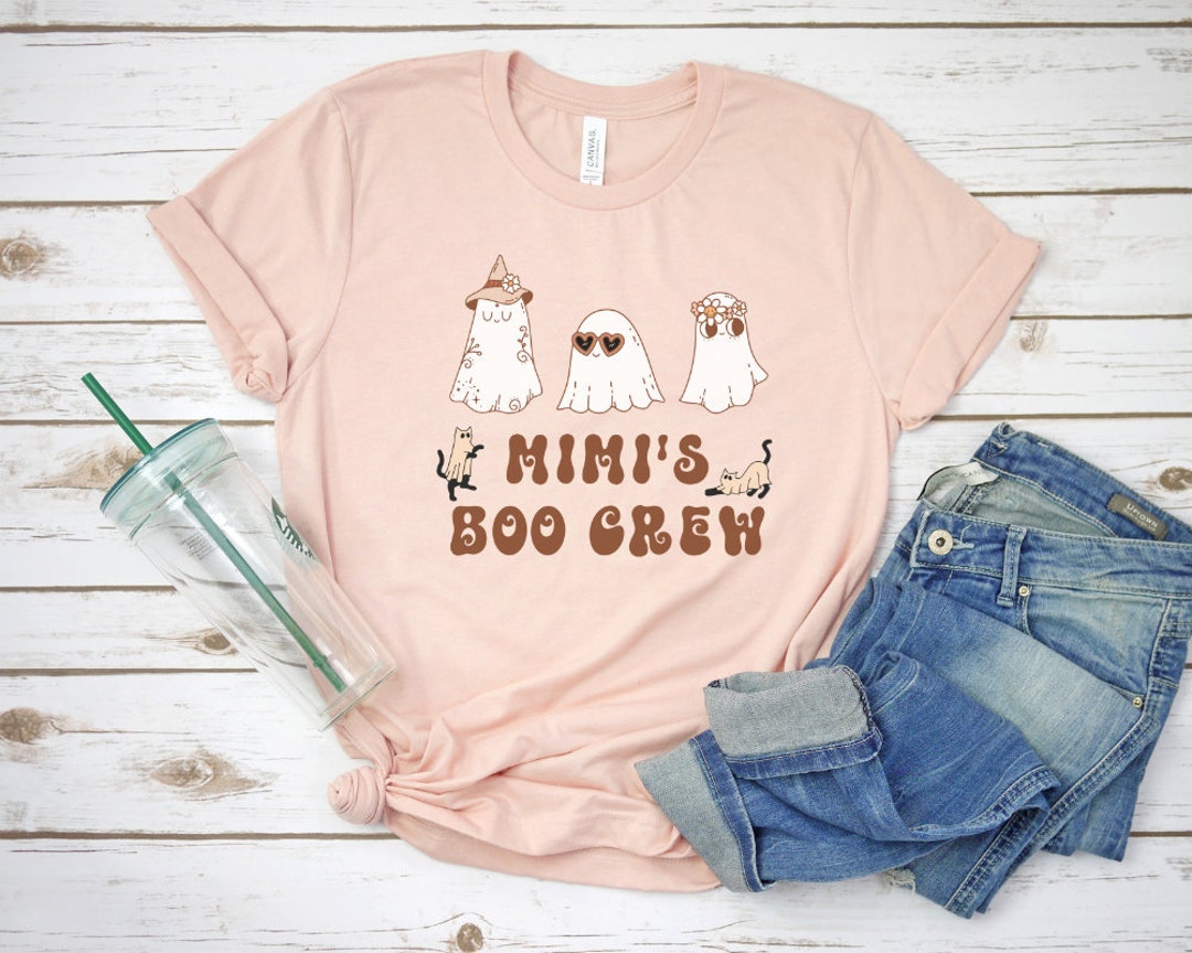 Mimi Boo Crew Shirt Mimi Halloween Tee Cute Mimi Shirt - Etsy