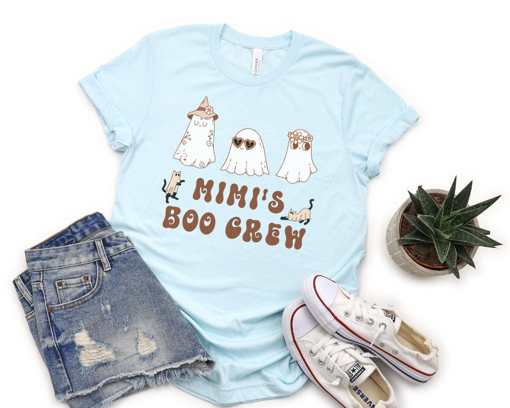 Mimi Boo Crew Shirt Mimi Halloween Tee Cute Mimi Shirt - Etsy