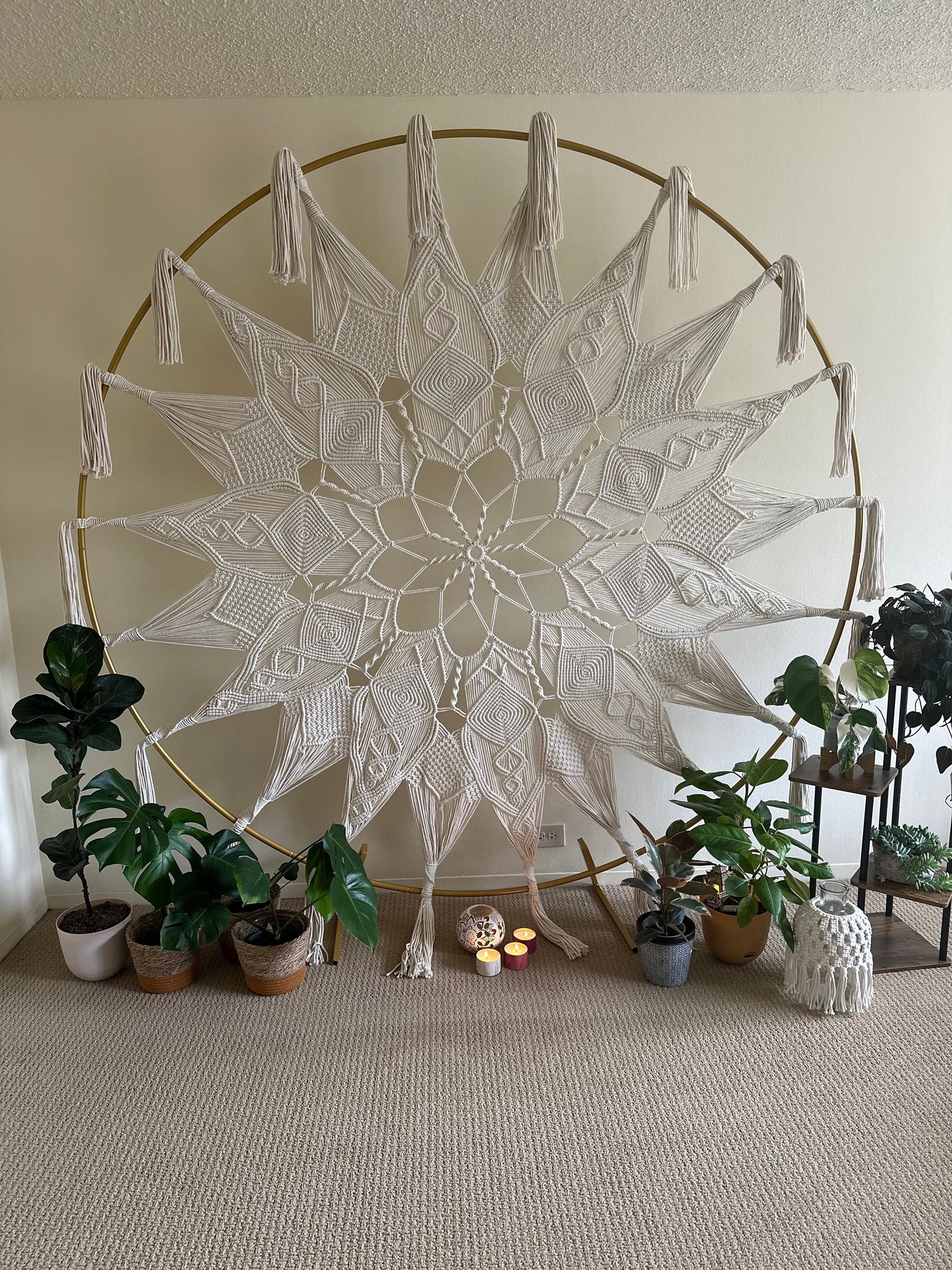 Custom Macrame Arch Backdrop for Weddings and Events. Made to Order - Etsy