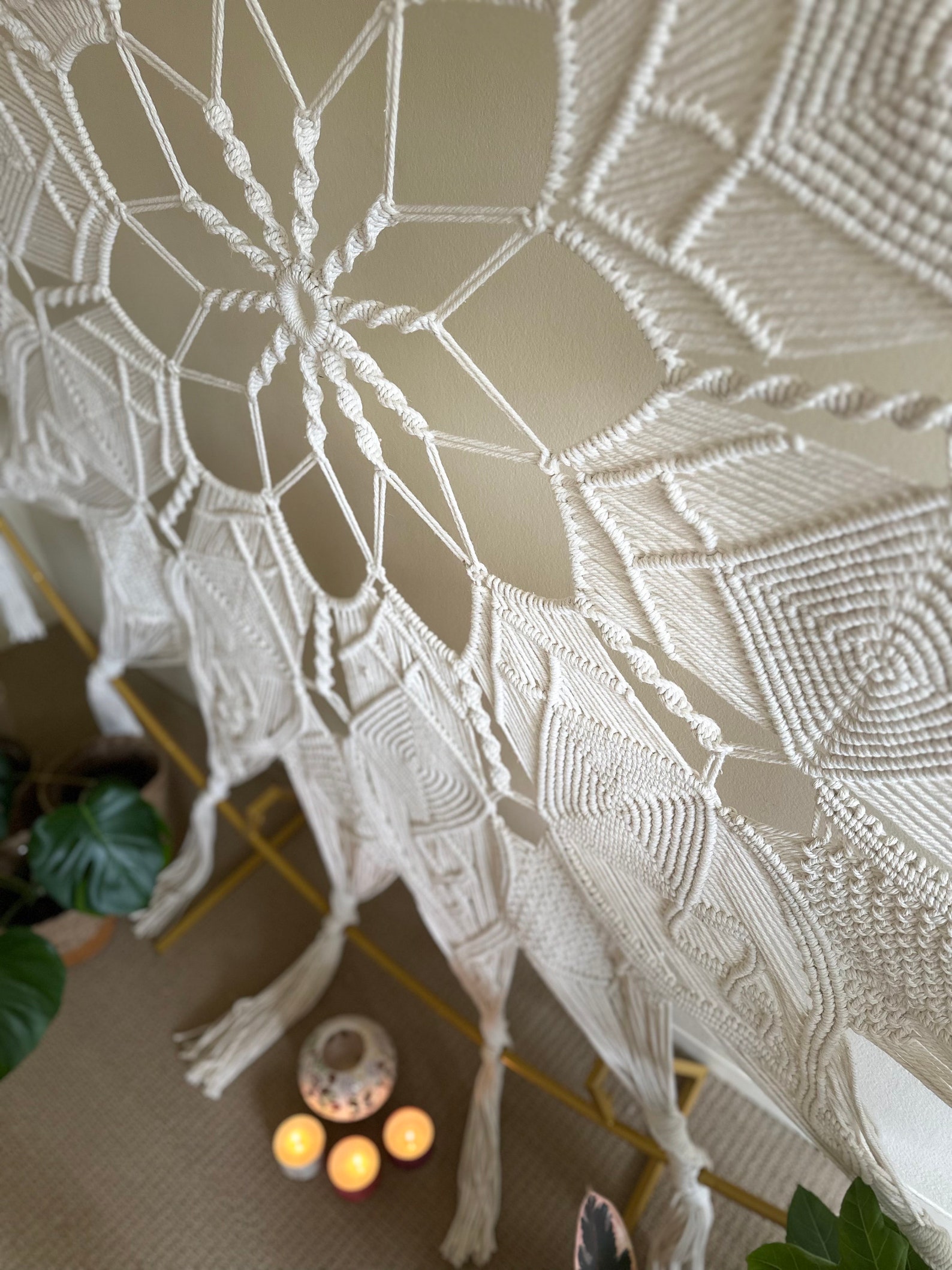 Custom Macrame Arch Backdrop for Weddings and Events. Made to Order - Etsy