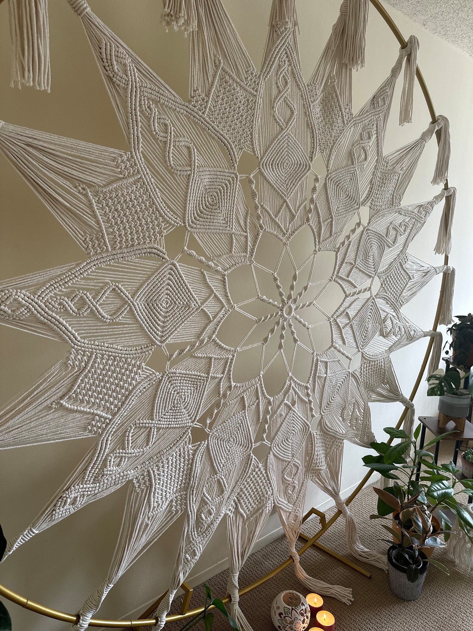 Custom Macrame Arch Backdrop for Weddings and Events. Made to Order - Etsy
