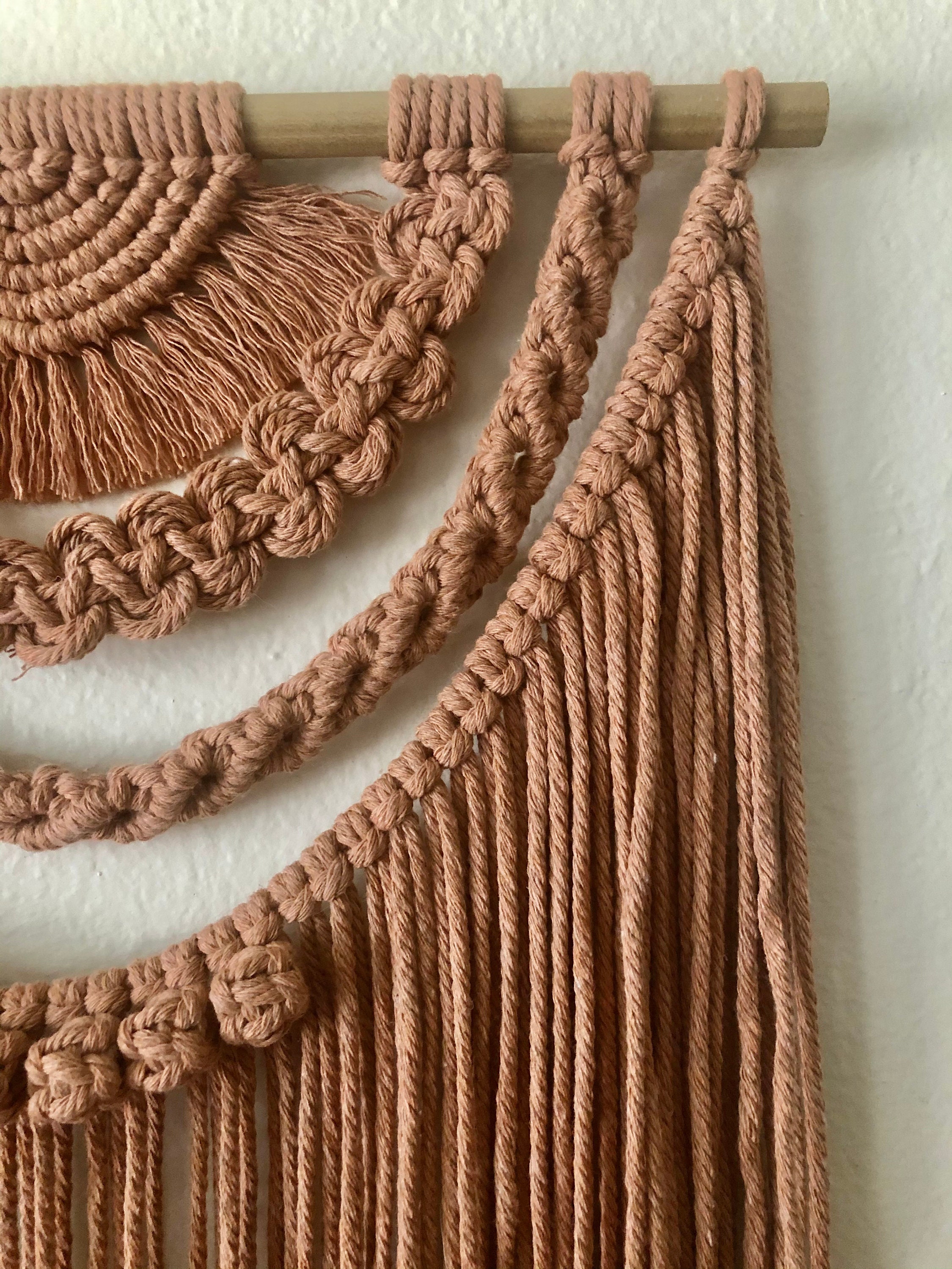 Triple Arch Macrame Wall Hanging - Etsy