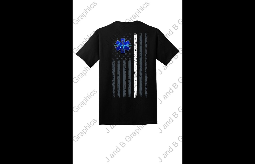 EMS, Thin White Line, Emergency Services - Etsy