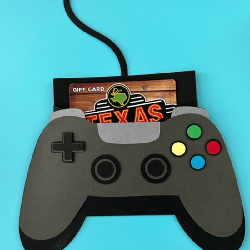 Game Controller Card - Etsy