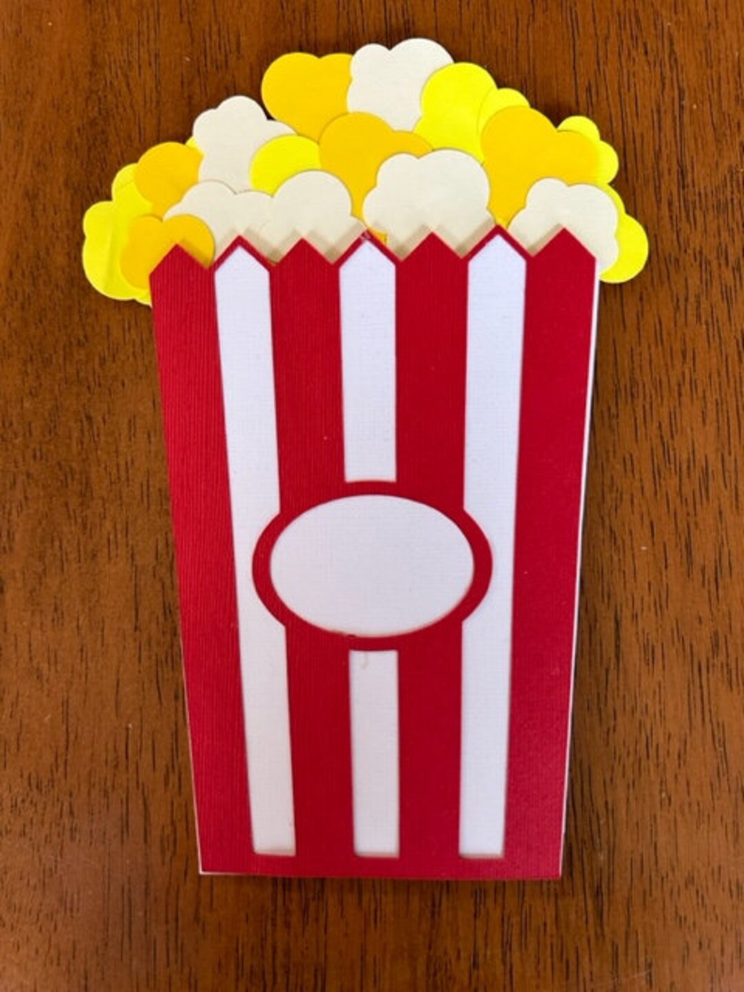 Popcorn Gift Card Holder - Etsy