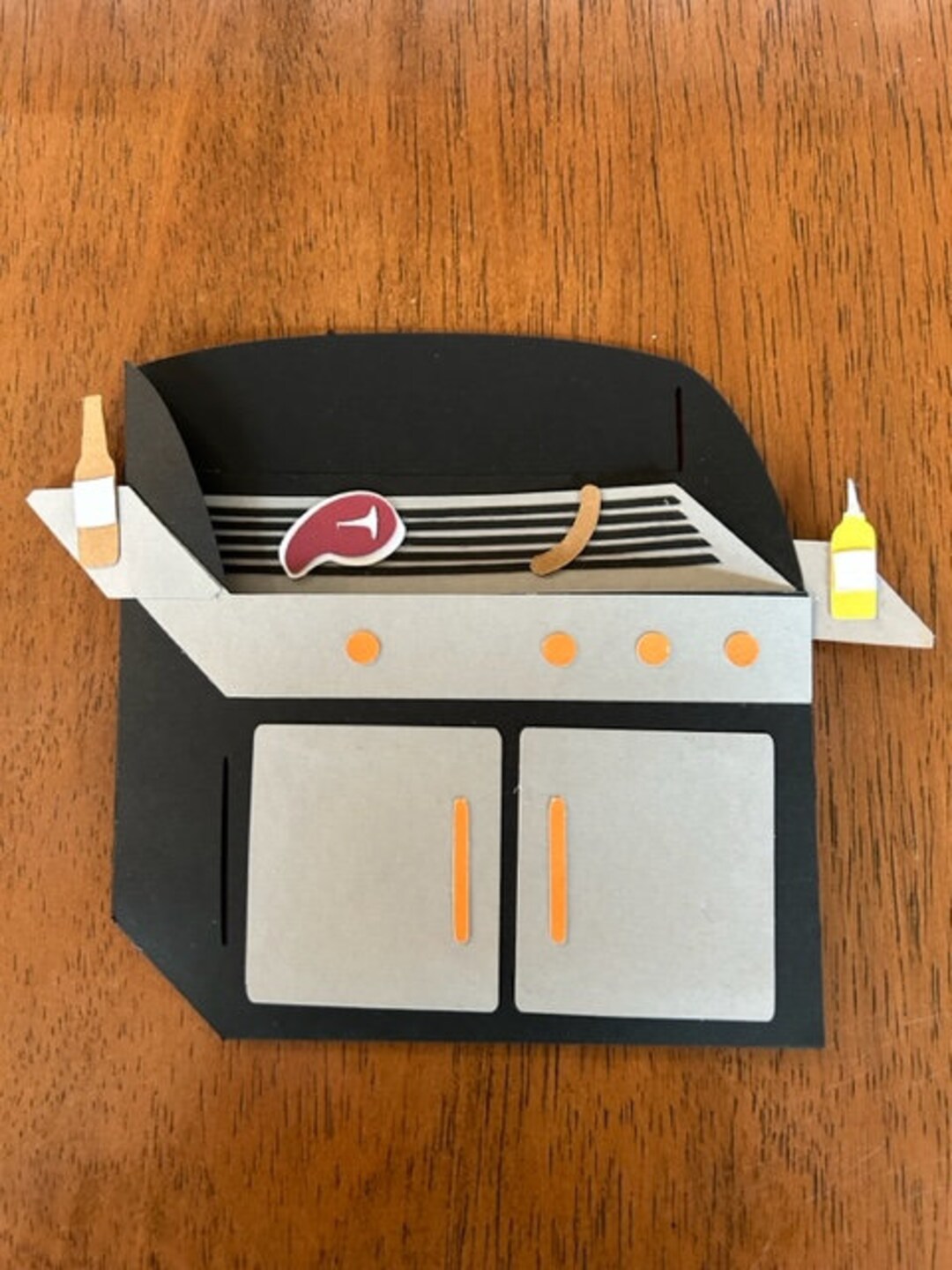 Barbeque Grill Gift Card Holder - Etsy