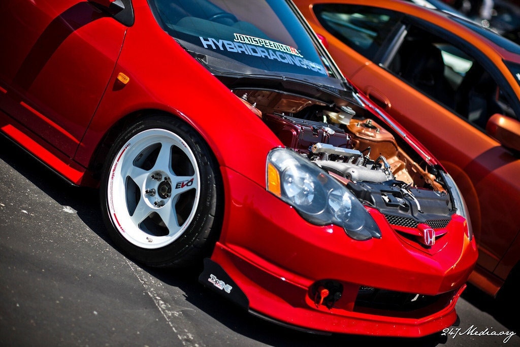 Stanced Rsx Red