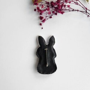 Rabbit Brooch - Etsy