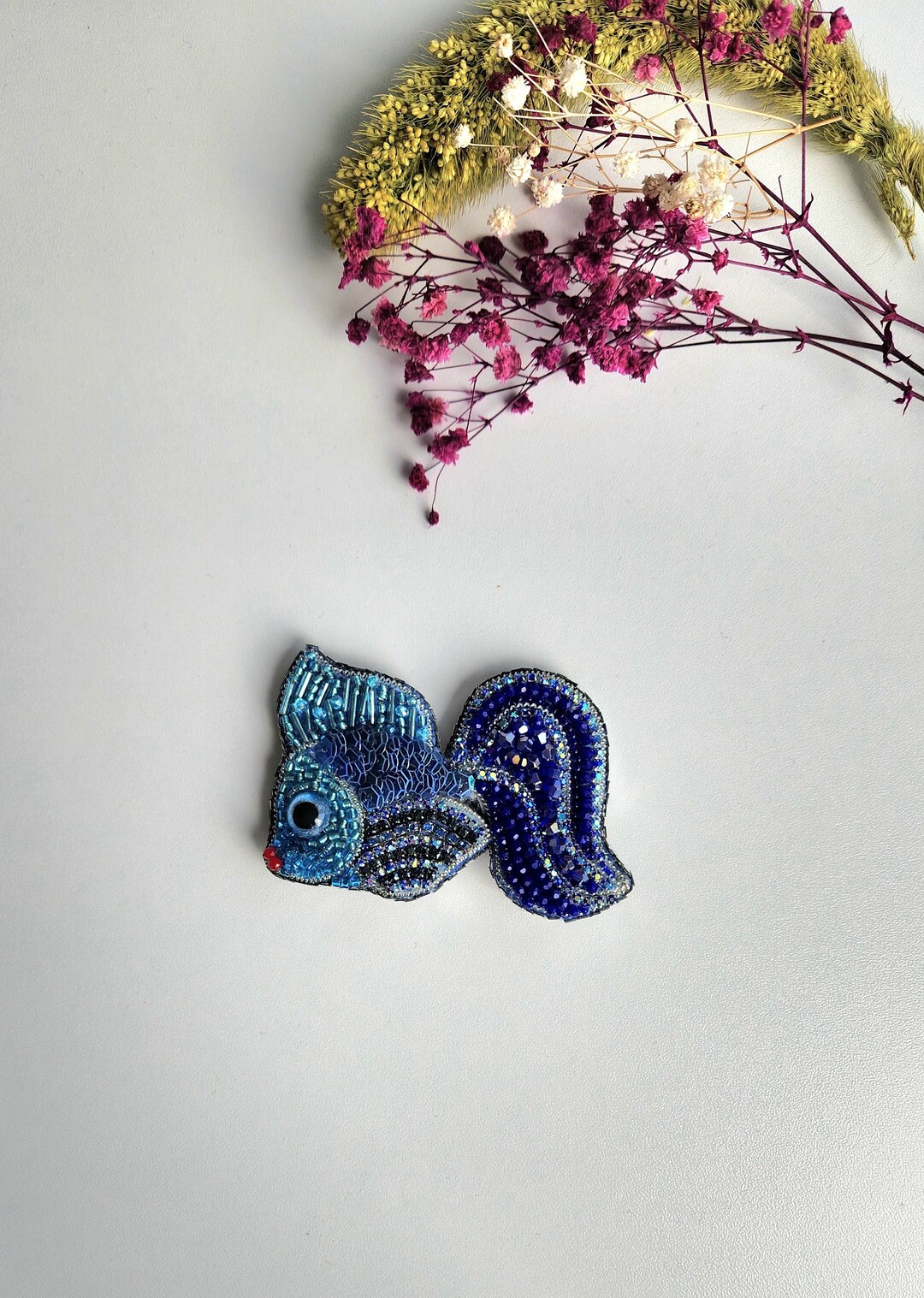Fish Brooch - Etsy
