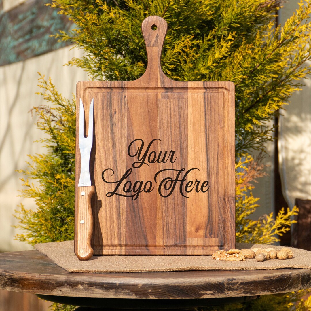 Cutting Board Engraved With Logo, Custom Logo Cutting Board ...