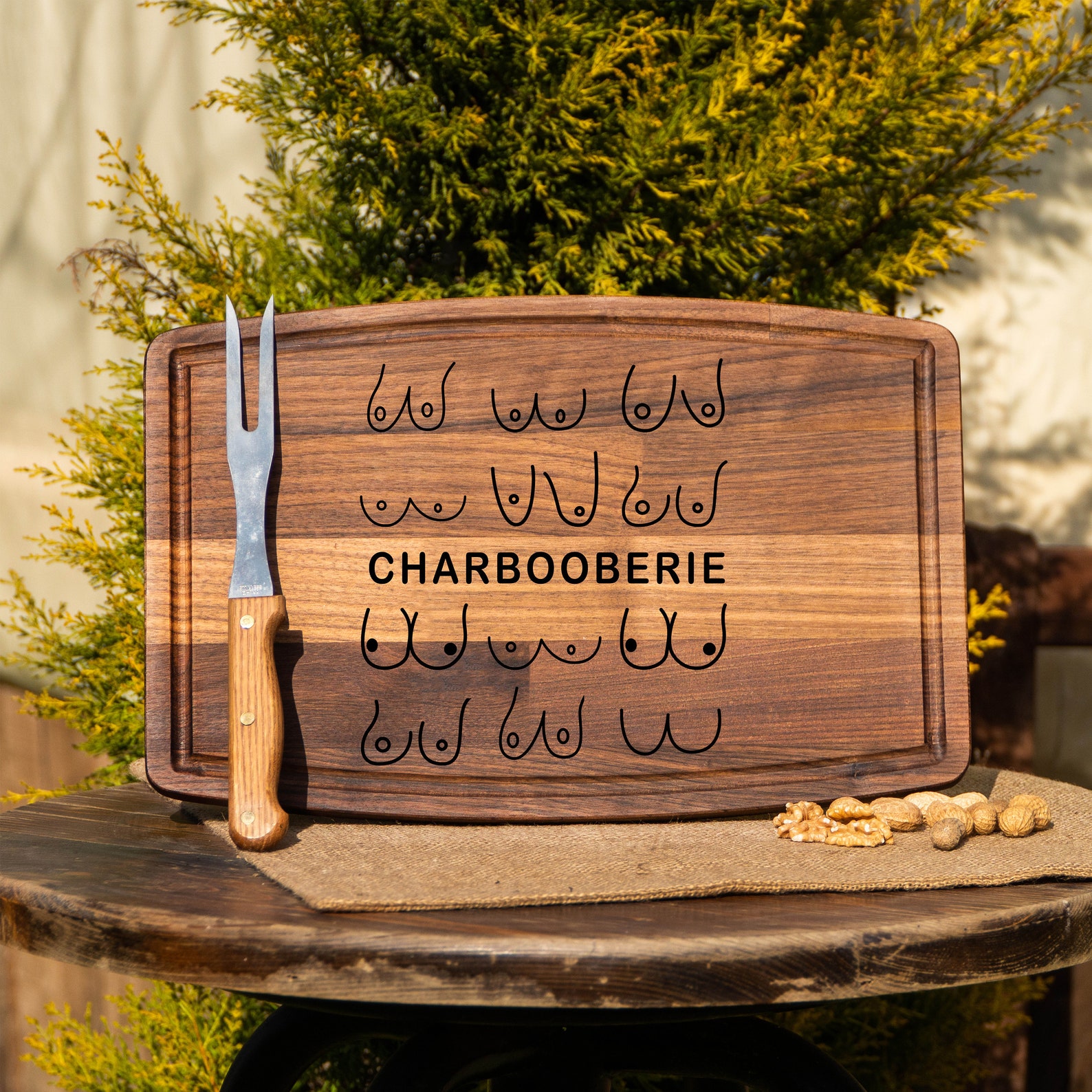 Charbooberie Charcuterie Board,custom Cutting Board, Funny Cutting ...