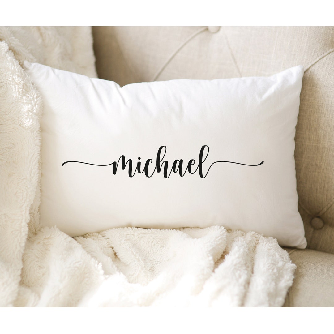 Personalize Pillow Personalise Family Engagement Gift - Etsy