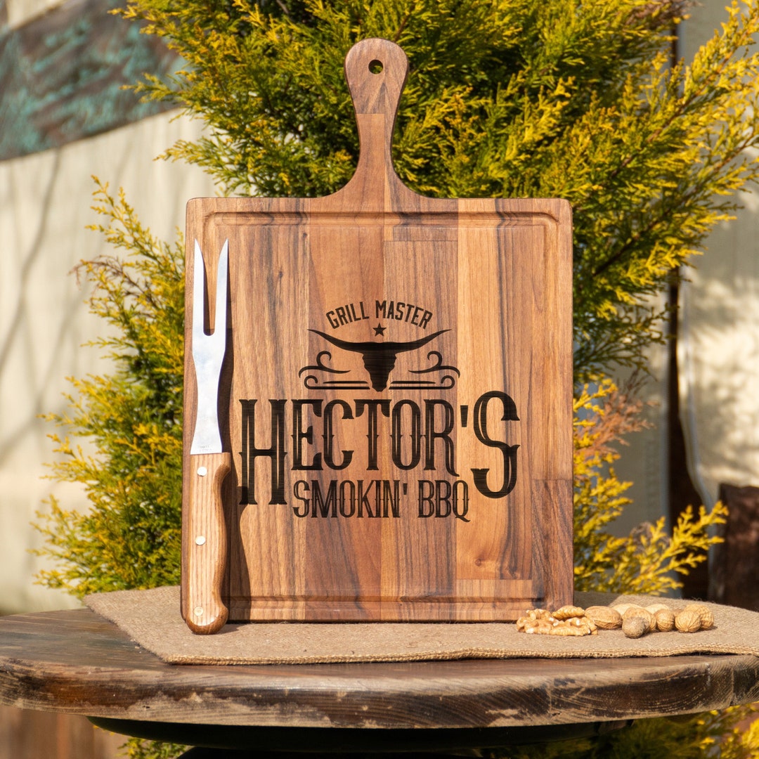 Custom BBQ Board, BBQ Cutting Board, Personalized Cutting Board, Custom ...