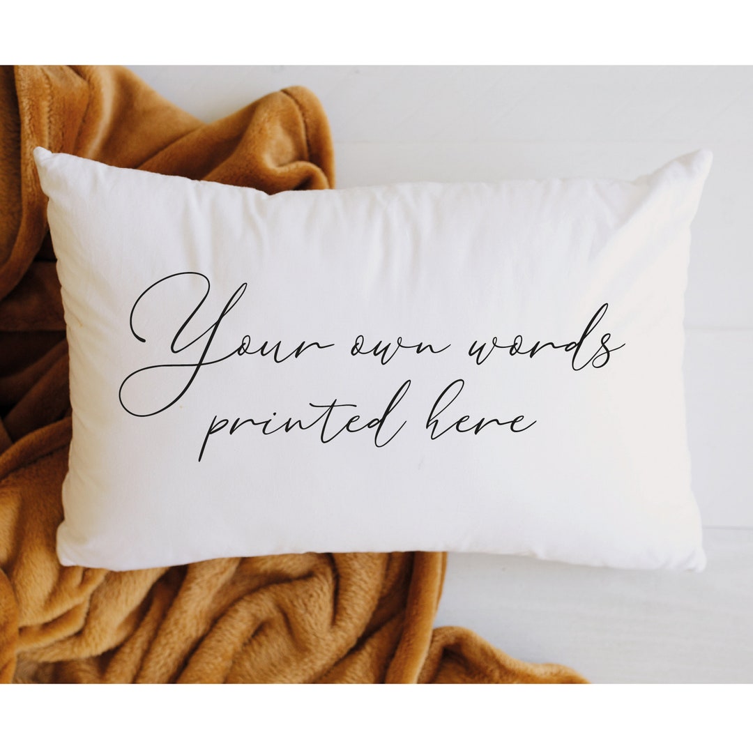 Name Pillow Covers, Custom Pillows, Custom Name Pillow, Personalized ...