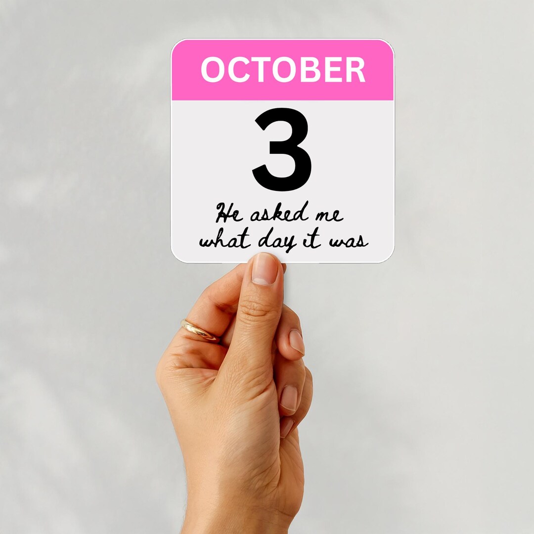 Mean Girls Sticker | Movie Nostalgia | October 3 - Etsy