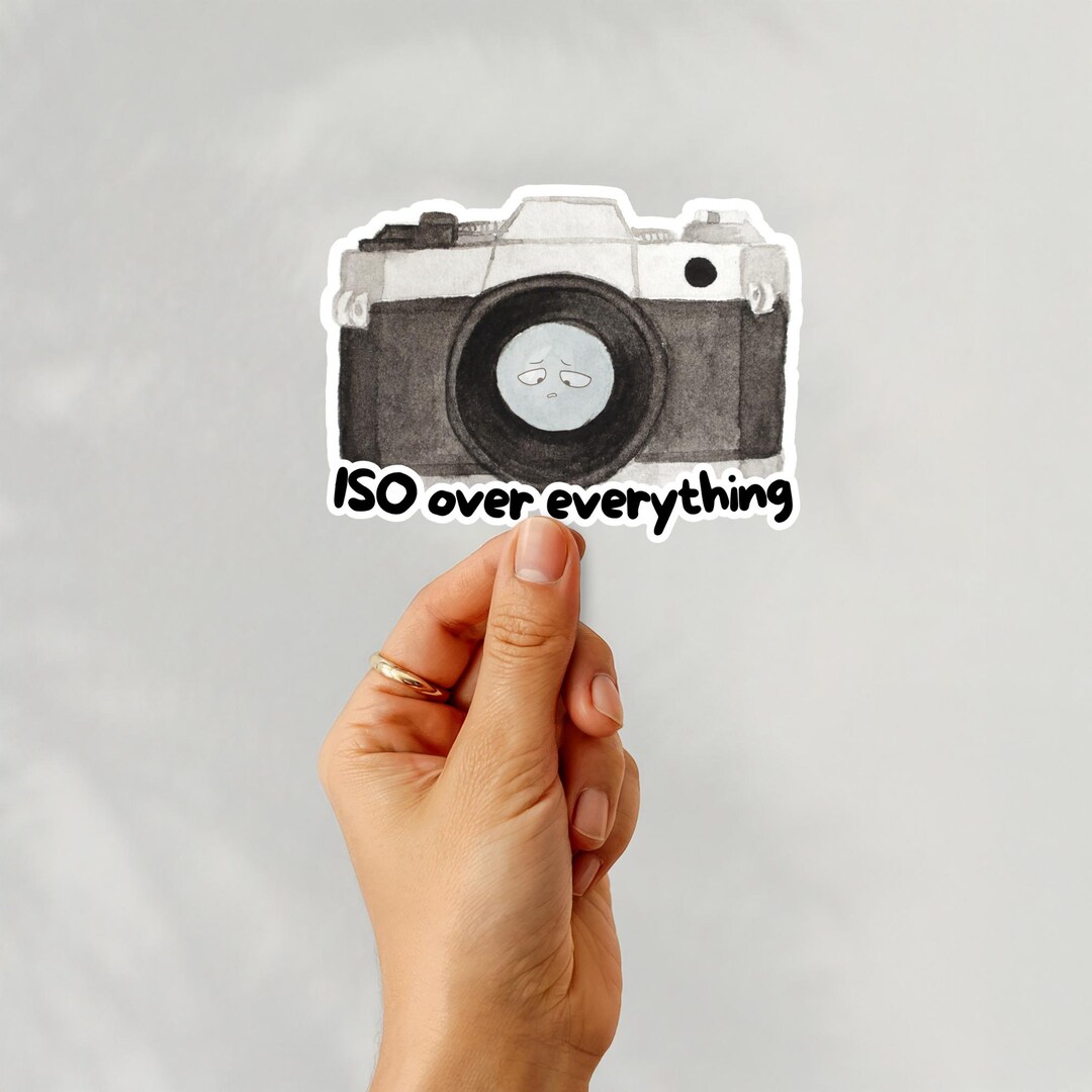 Funny Camera Sticker | Sticker for Camera Enthusiasts | Photography ...