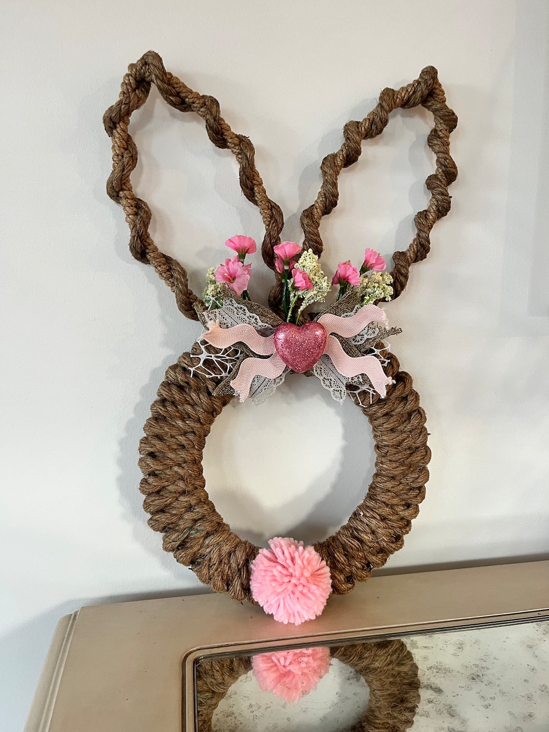 Bunny Wreath, Easter Wreath, Spring Wreath - Etsy