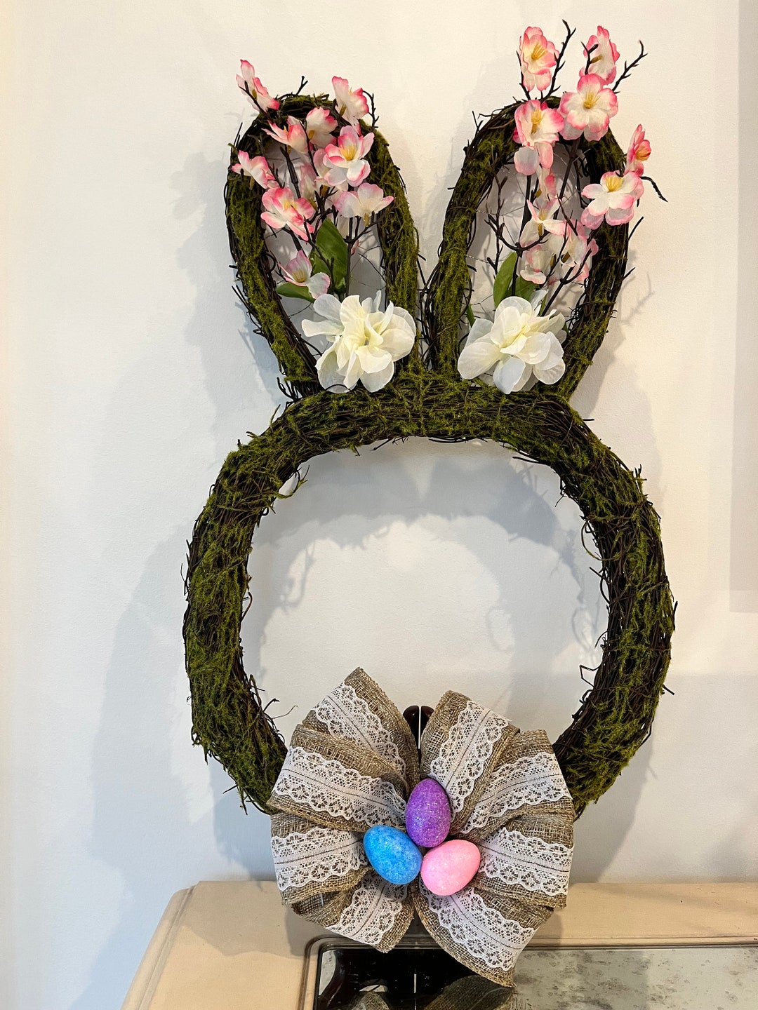 Easter Wreath, Spring Wreath, Bunny Wreath - Etsy