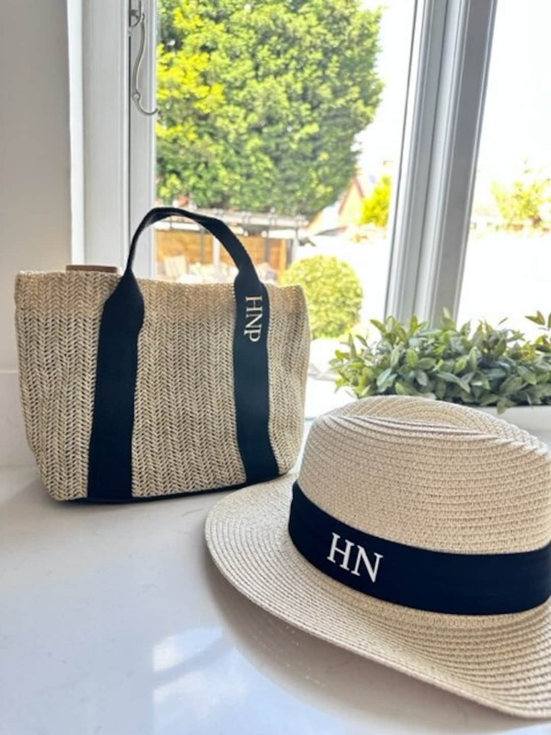 Custom Straw Woven Bag, Beach, Straw, Summer, Pool, Holiday, Bag ...