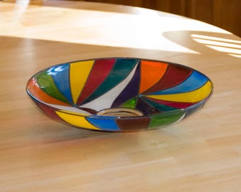 Hand Painted Faux Stained Glass, Unique Decorative Glass, Beautiful and ...