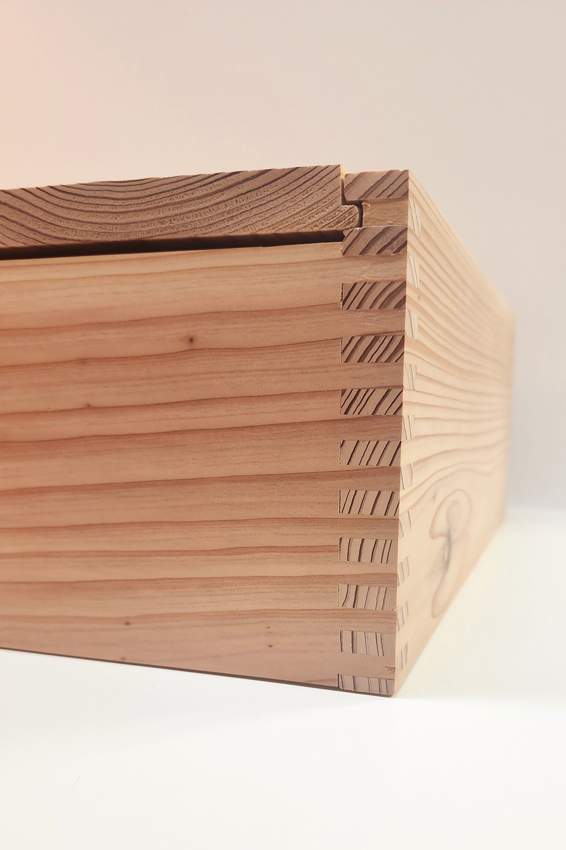 Large 14"l X 5"h Cedar Box W/sliding Lid. Use for Storage or Gift Box ...