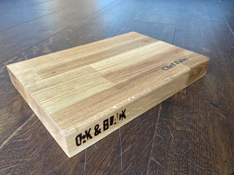 Chunky Chopper Wooden Chopping Board Custom Chopping Board Engraved ...