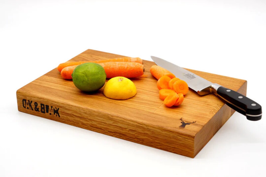 Chunky Chopper Wooden Chopping Board Custom Chopping Board Engraved ...