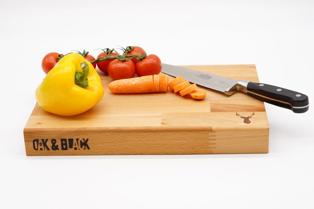 Chunky Chopper Wooden Chopping Board Custom Chopping Board Engraved ...
