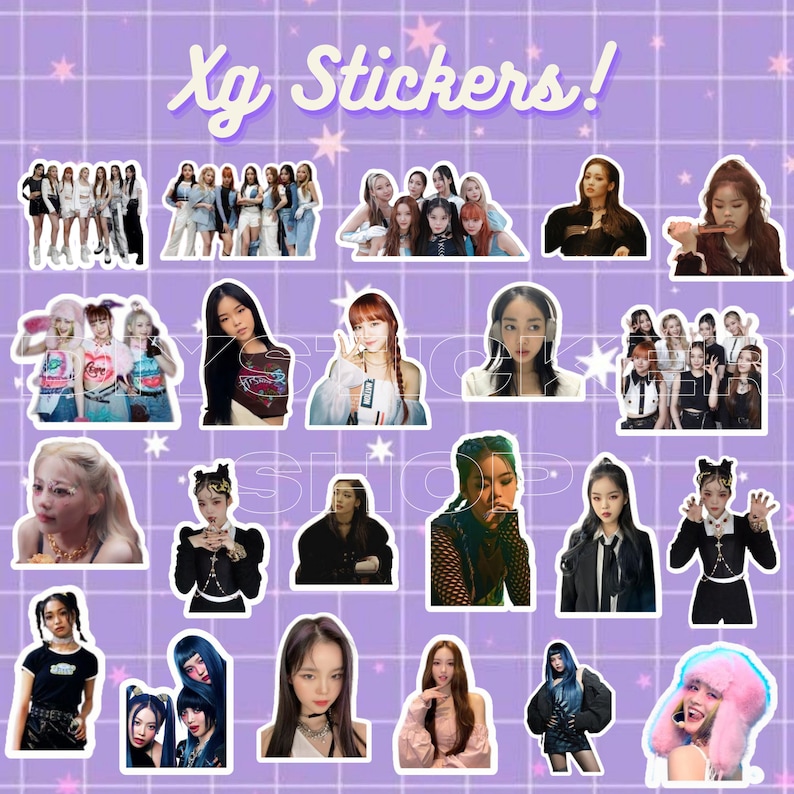 Xg Stickers Xg Shooting Star Cocona Juria Jurin Chisa Harvey Maya ...