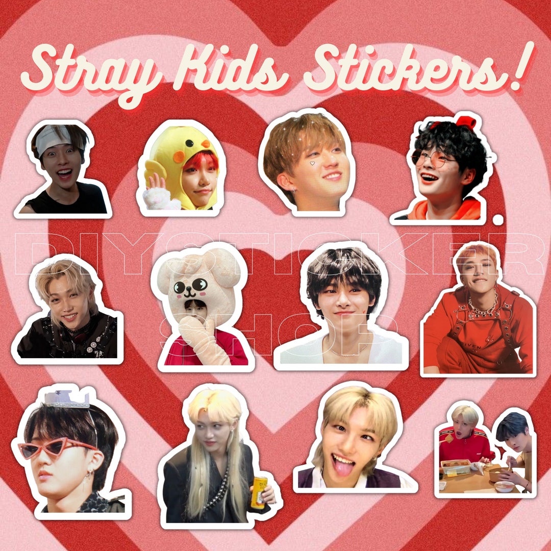 Stray Kids Stickers Hyunjin Skz Changbin Skz Han Sticker Bang Chan ...