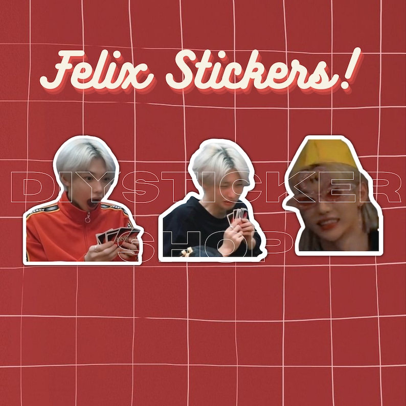 Handmade Felix Meme Sticker Pack Felix Sticker Skz - Etsy