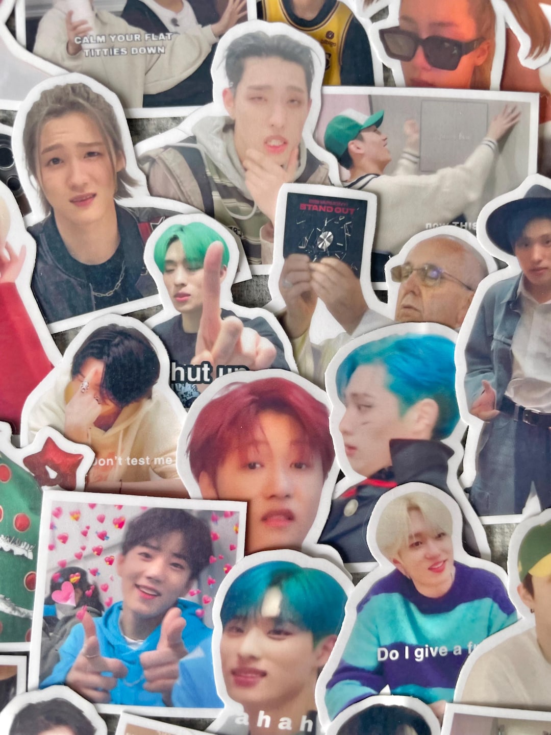 Handmade P1harmony Meme Stickers! | Piwon | P1harmony | Keeho | Theo ...