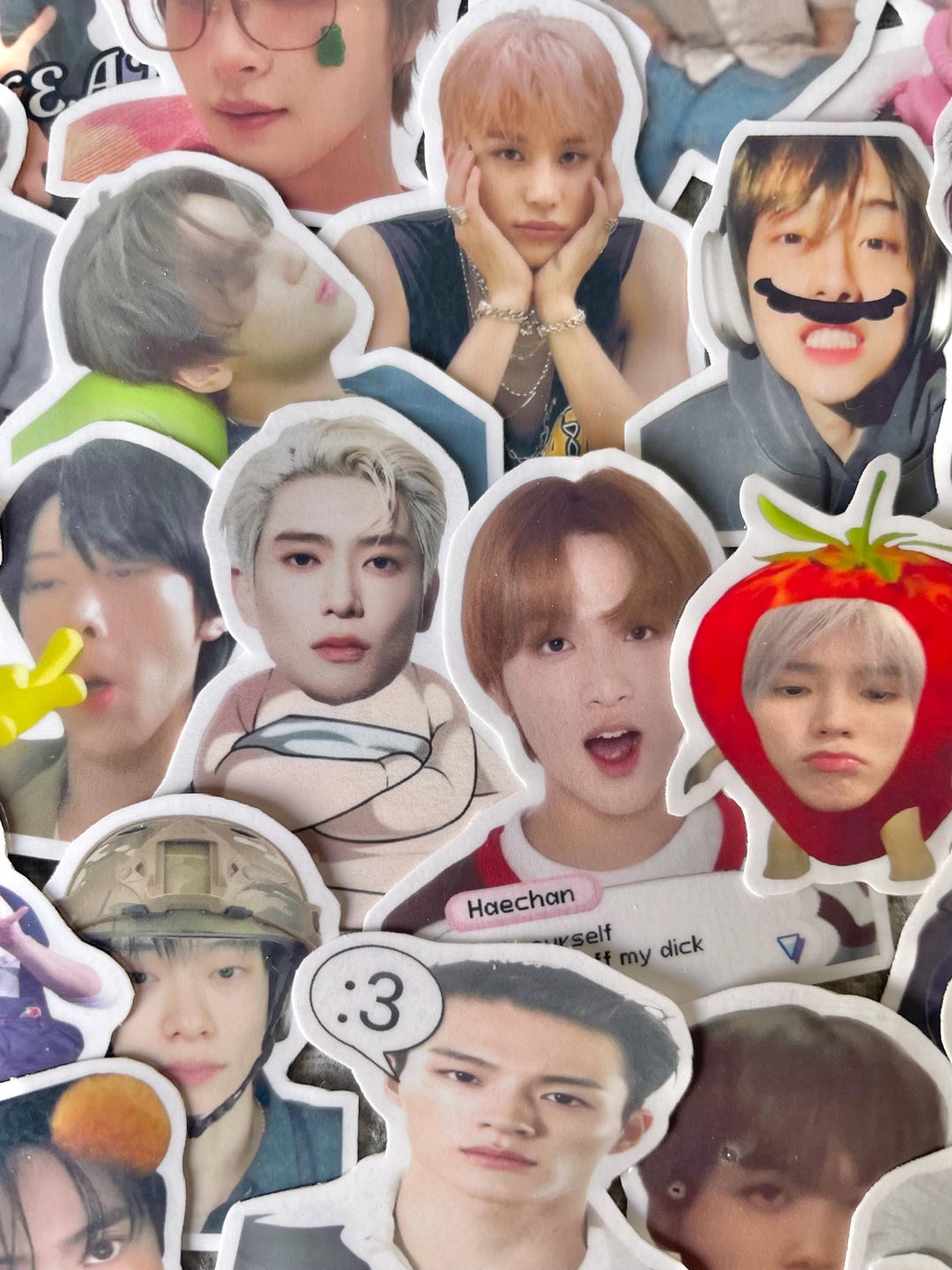 Handmade Nct Meme Stickers! | Nct Sticker | Nct | Taeyong | Mark Nct ...