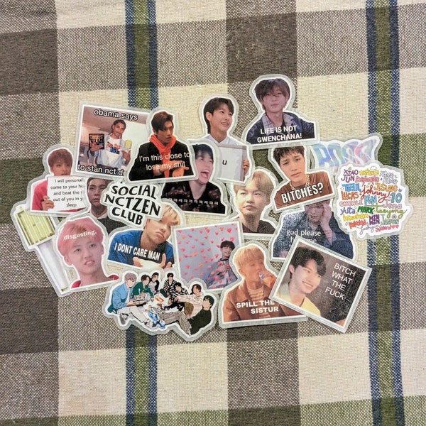 Nct Stickers - Etsy
