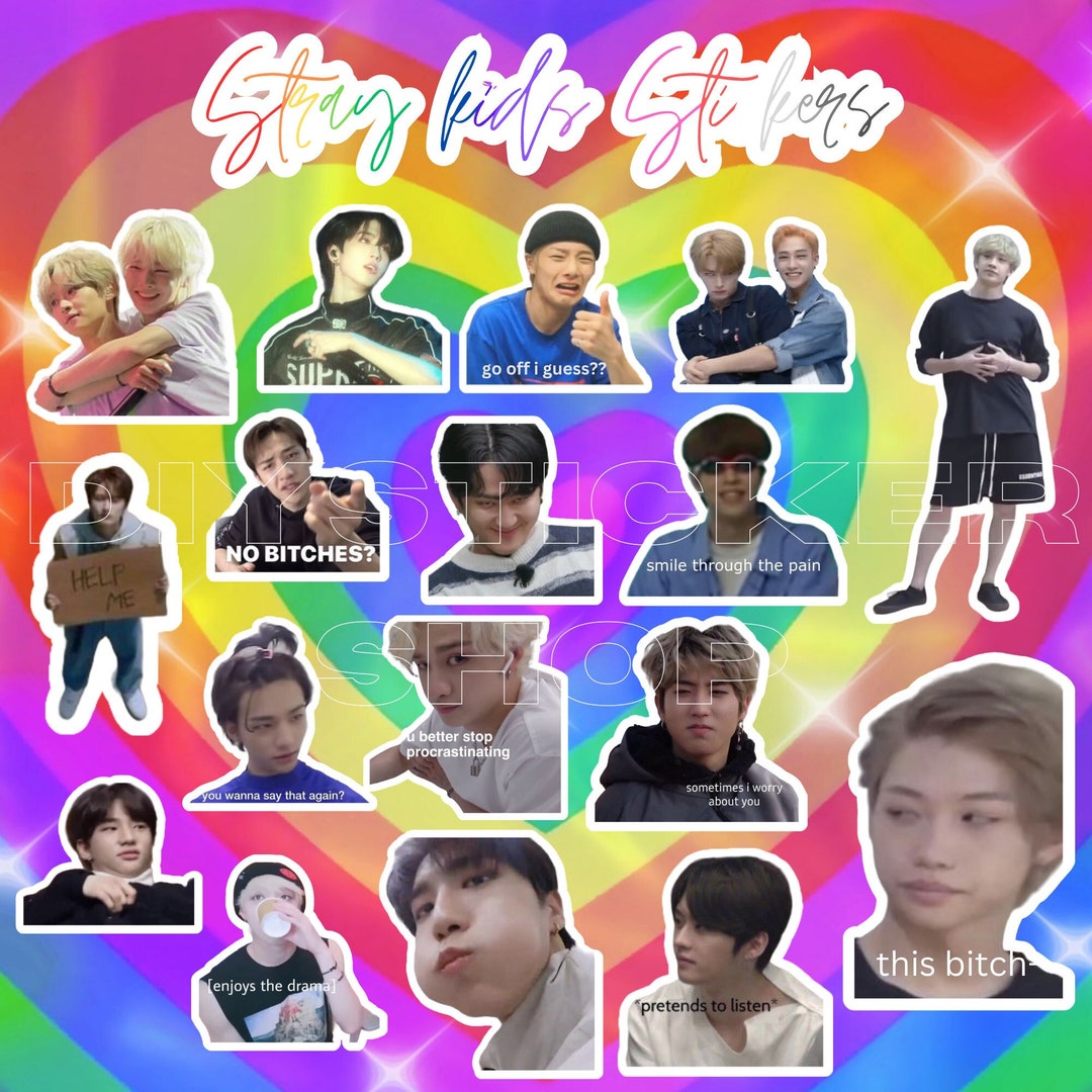 Stray Kids Meme Stickers Ver. 2 - Etsy
