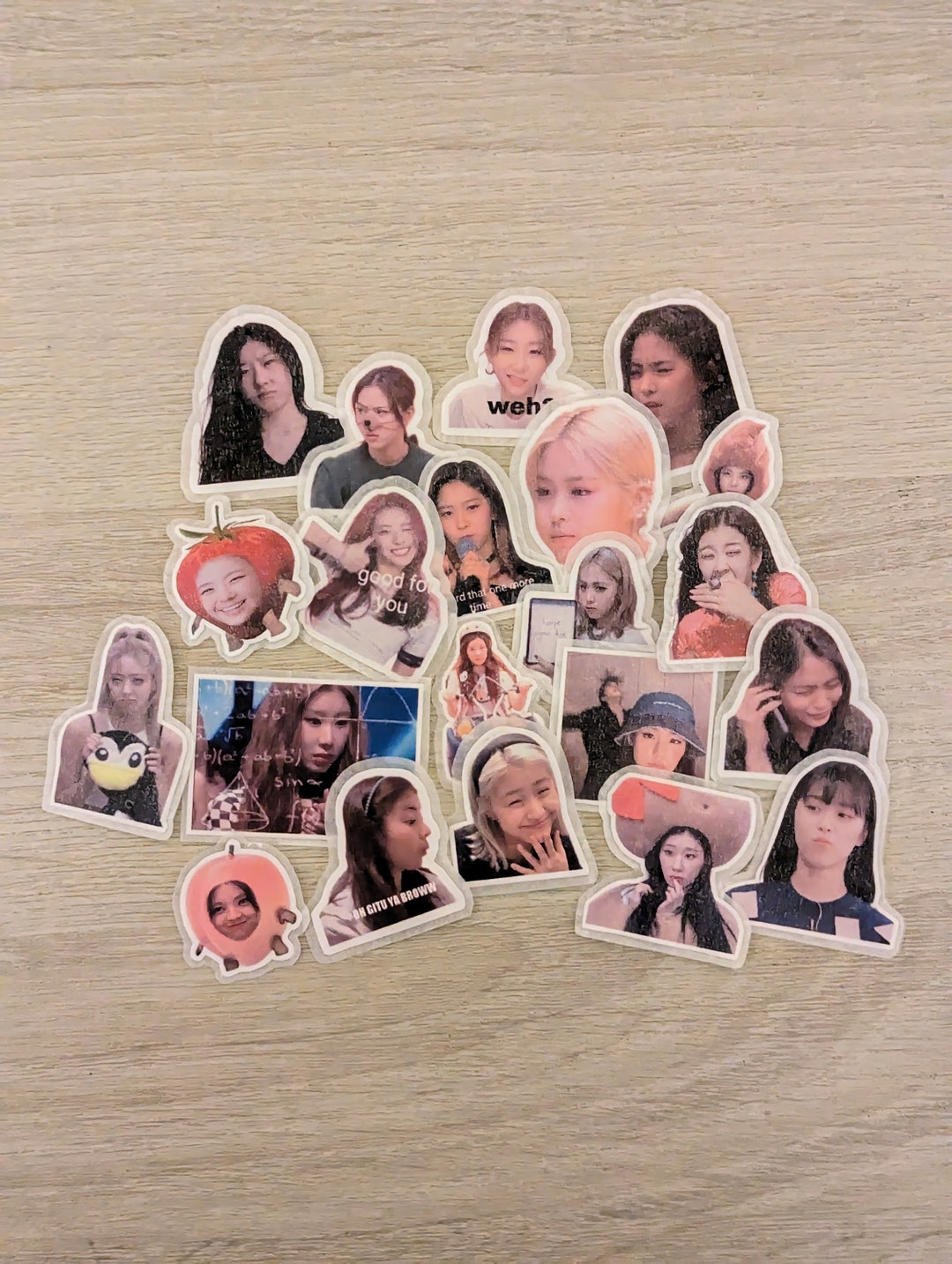 Handmade Itzy Meme Stickers Itzy Sticker Itzy Kpop - Etsy