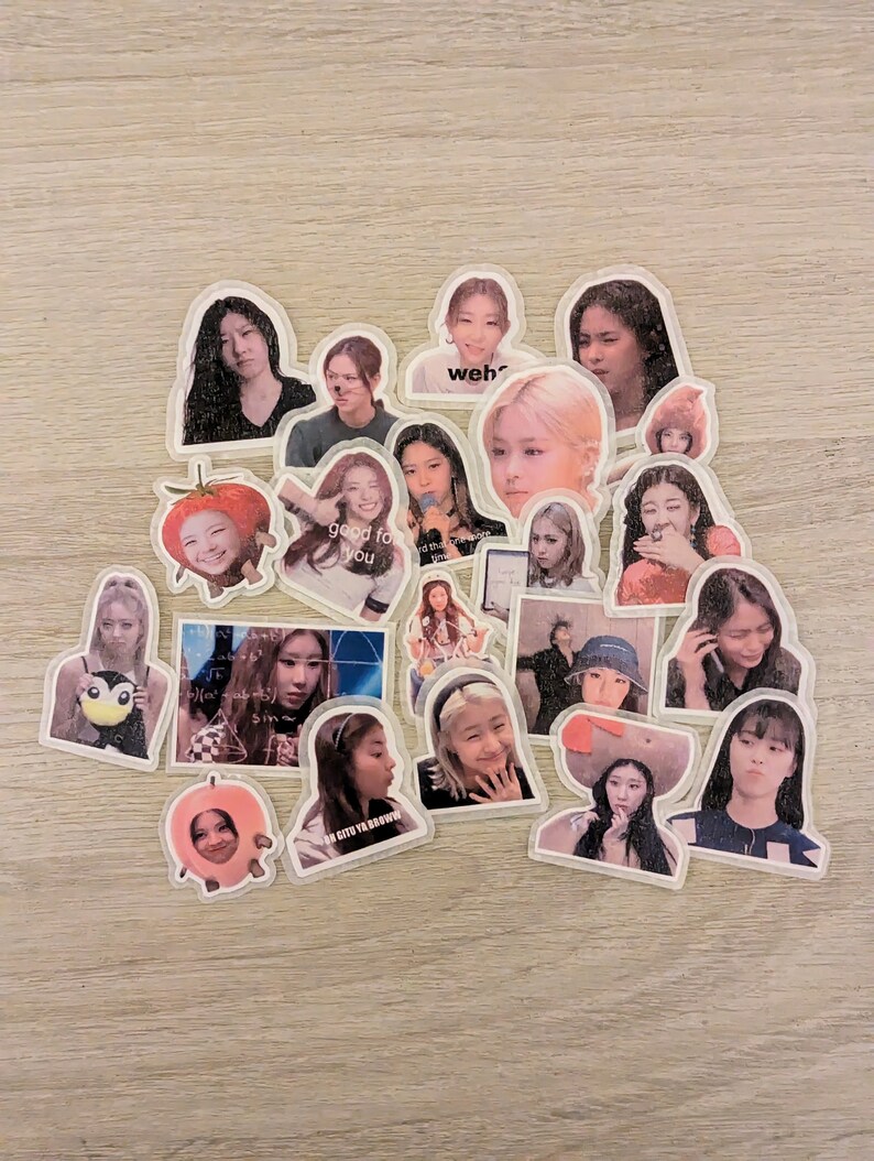 Handmade Itzy Meme Stickers Itzy Sticker Itzy Kpop - Etsy
