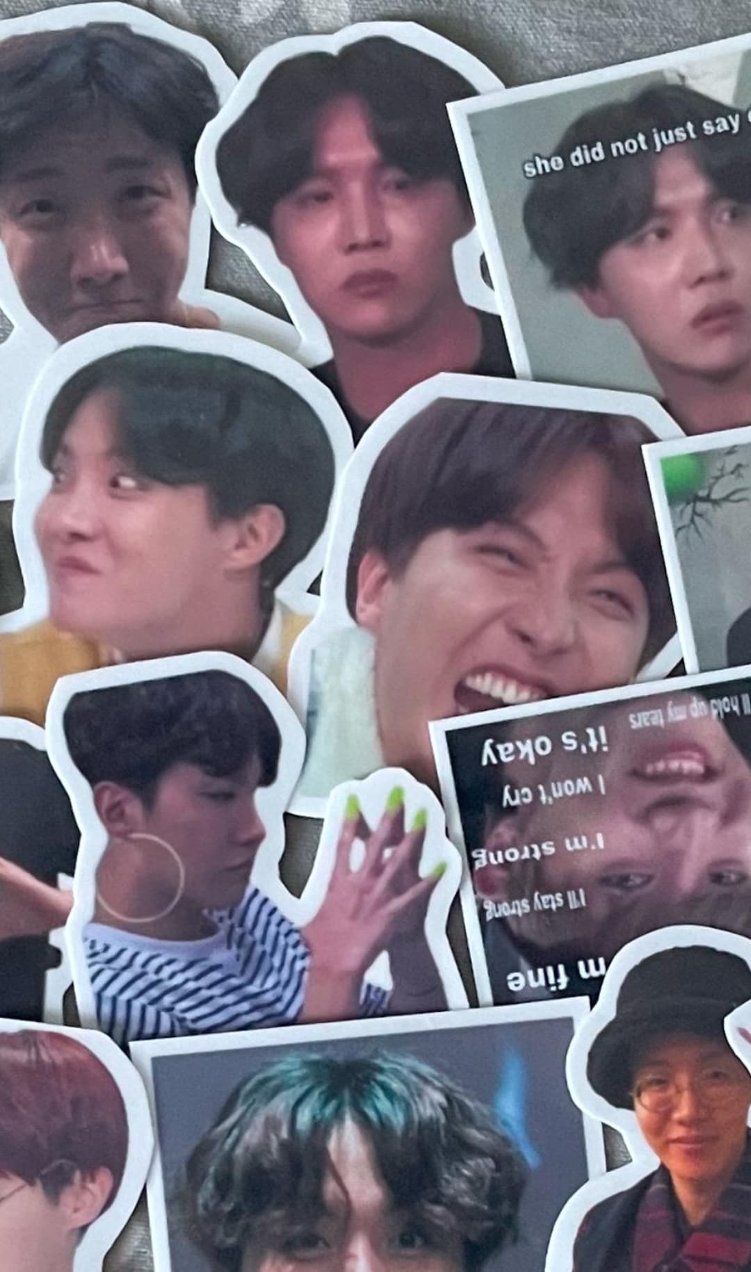 Jhope Meme Stickers! | BTS JHOPE Stickers | BTS Stickers - Etsy